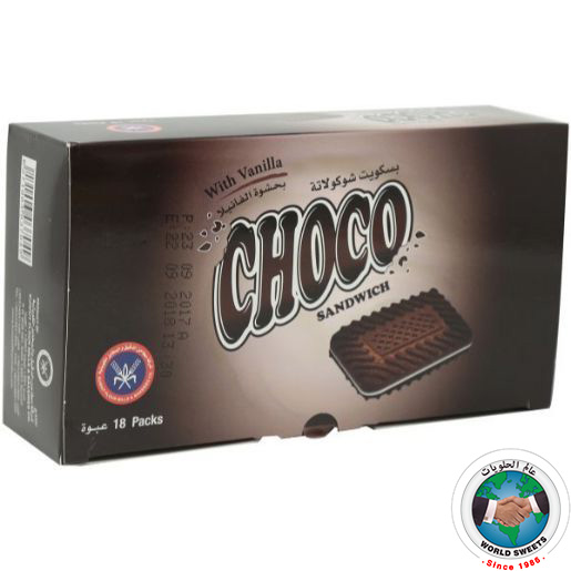 CHOCO SANDWICH KUWAIT MILLS 15 GM - World Sweets Central Marketing