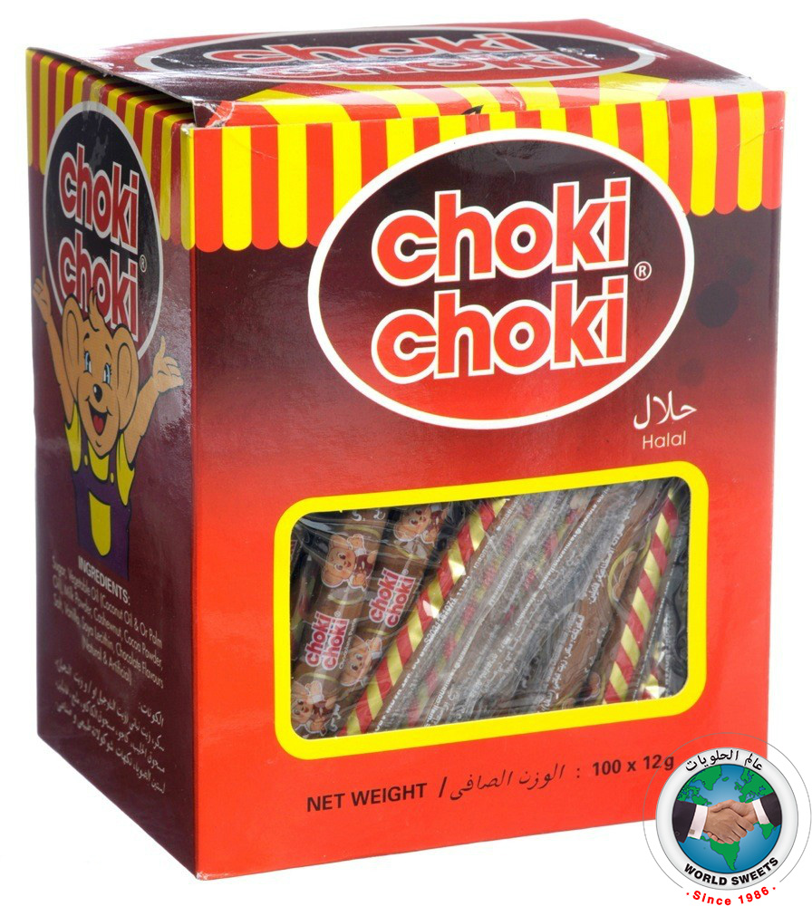 CHOKI CHOKI CHOCO PASTE 100 PCS - World Sweets Central Marketing