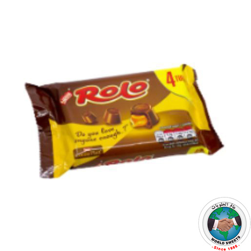 NESTLE ROLO CHOCOLATE 4 PCS - World Sweets Central Marketing