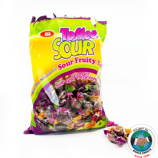 TOFFEE SOUR AITIK MIX FRUIT 1 KG - World Sweets Central Marketing