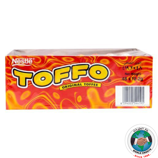 TOFFO ORIGINAL TOFFEE 48 PCS - World Sweets Central Marketing